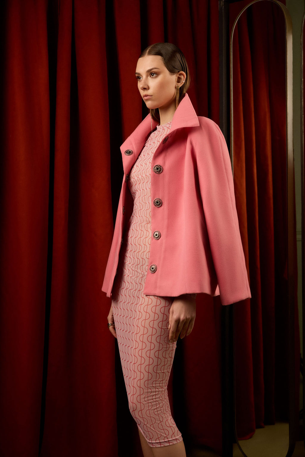 Camille jacket – Blue For Burgundy